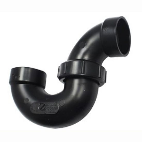 ABSPTUN1K 1-1/2 in. Hub ABS DWV P-Trap Union – Oudella ABSPTUN1K 1-1/2 in. Hub ABS DWV P-Trap Union – Oudella
