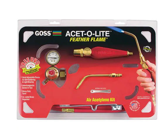 Goss KA-1H Air-Acetylene Feather Flame® Torch Kit – Oudella