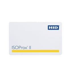 HID 1586LGGMN ISOProx II 1586 Printable Composite Proximity Card, Prog ...