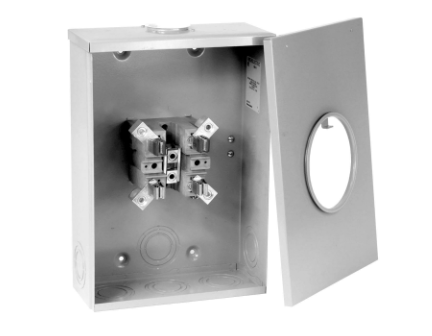 ABB BS2-TCV Microlectric Single Position Meter Socket 200 A, 1 PH, 600 ...