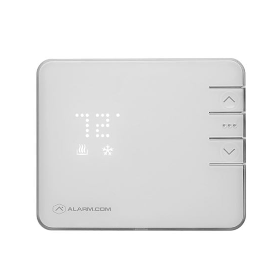 Alarm.com ADC-T2000 Smart Thermostat, 3-Stage Heat, 2-Stage Cooling, A ...