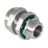 CMP CG-125A128 Aluminum Cord Grip, 1-1/4" NPT Thread, Cable Range 0.91 ...